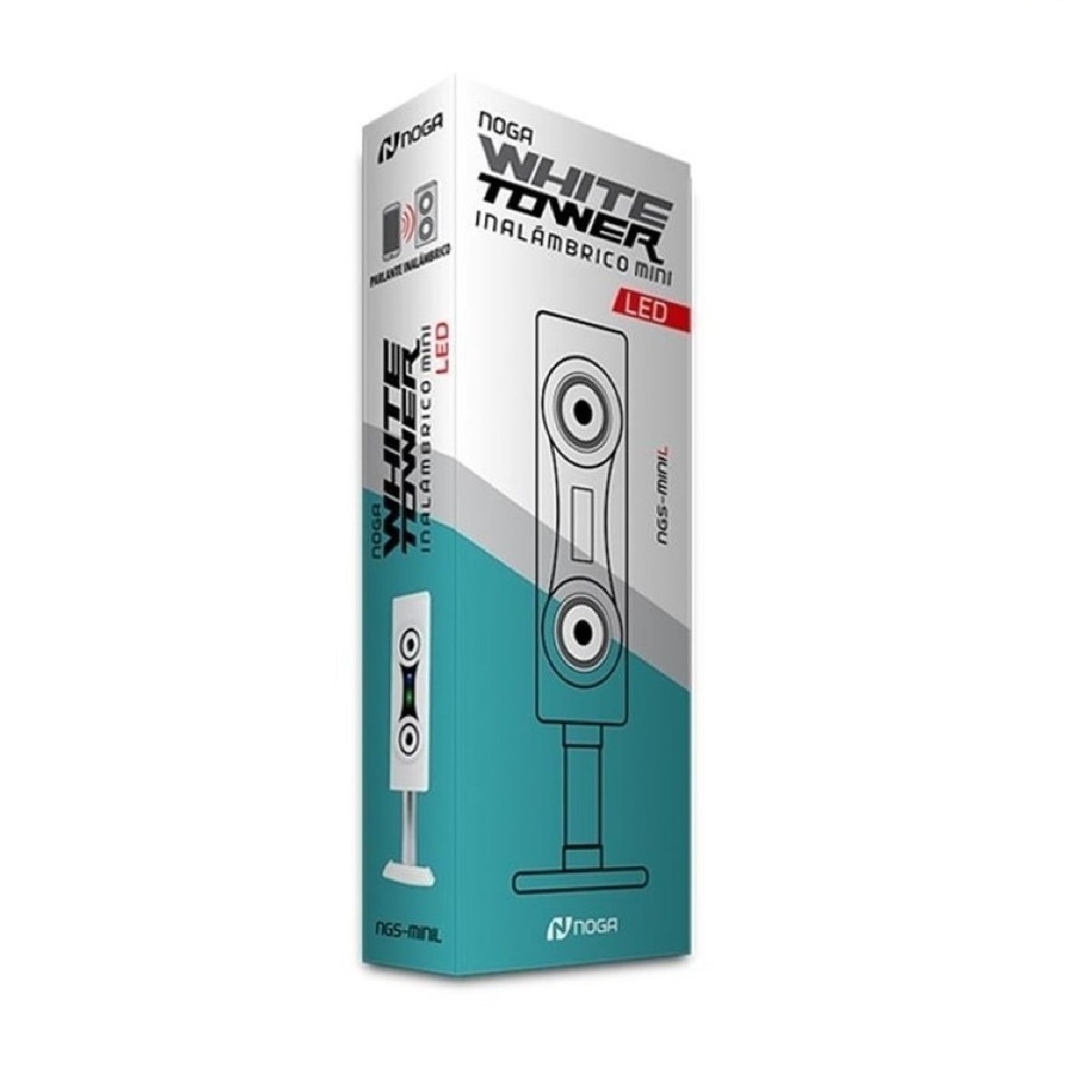 Parlante Bluetooth Ngs-Mini Torre Noga | Lang Tecnologia