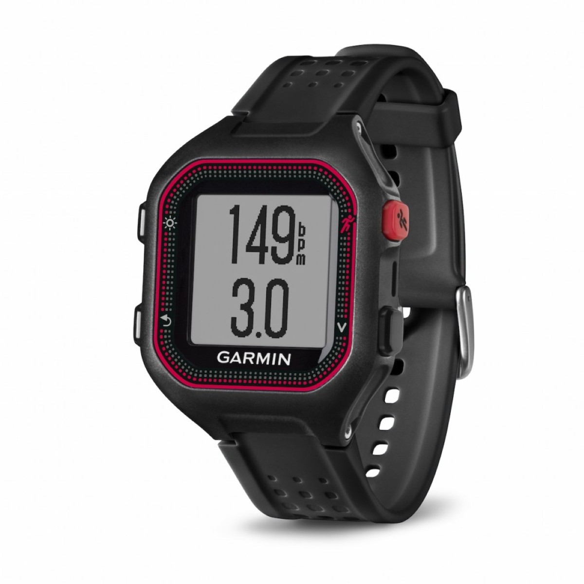 Reloj Forerunner 25 Rojo Negro Garmin | Lang Tecnologia