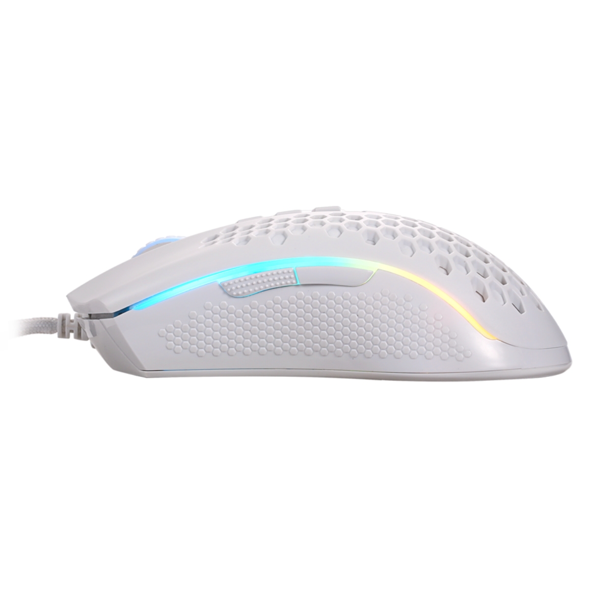 Mouse Gamer RGB Storm Elite M988 Blanco Redragon | Lang Tecnologia
