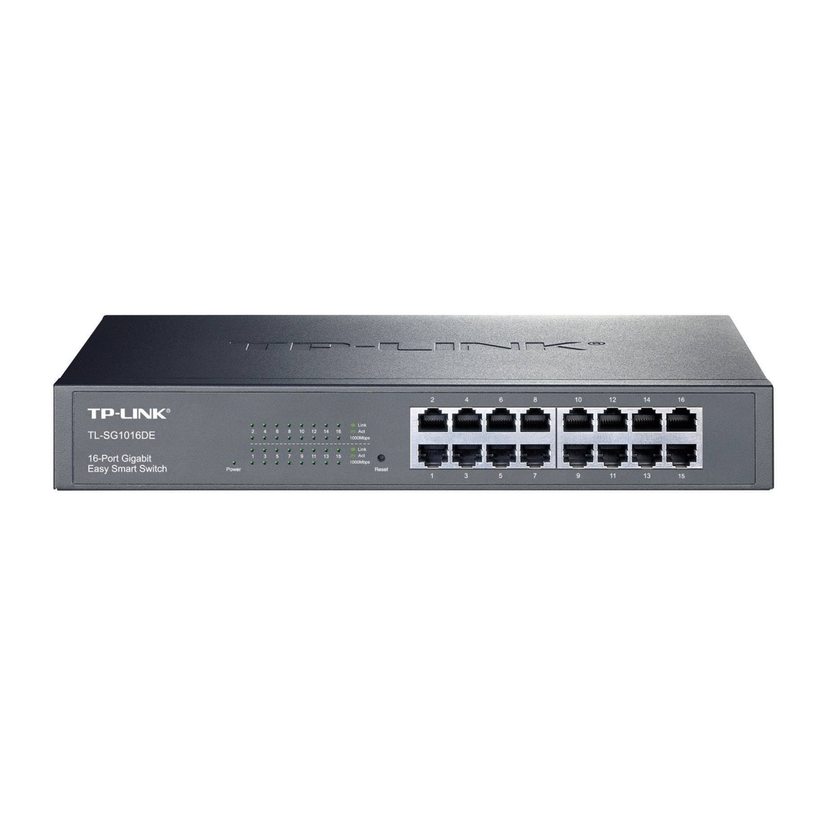 Switch 16p Puertos SG1016DE 16P Gigabit Smart Tp-Link | Lang Tecnologia