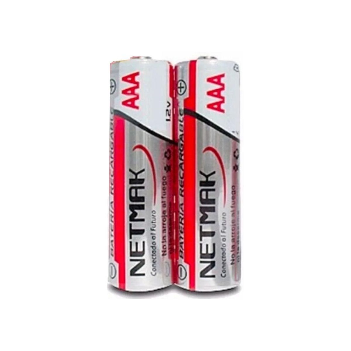 Pilas Recargables AAA 1100MAH Netmak (unidad) | Lang Tecnologia