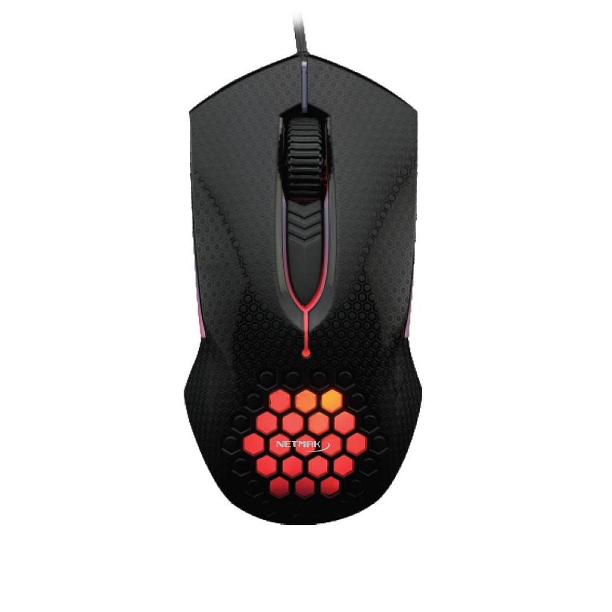 Mouse Gamer Shock NM-SHOCK 1200 DPI Netmak | Lang Tecnologia