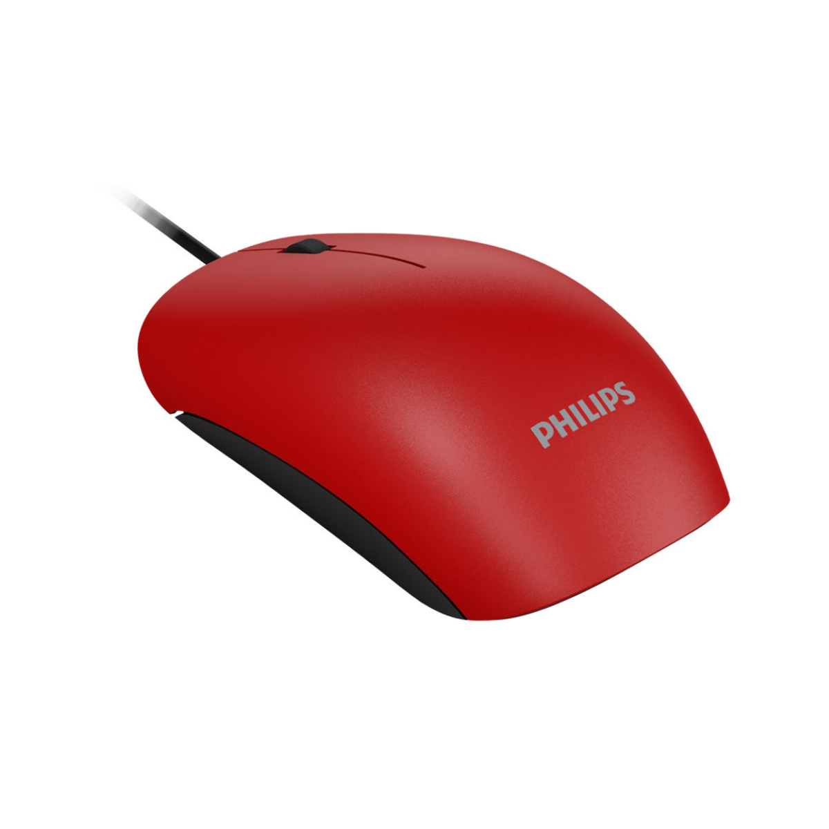 Mouse USB M214 1000 DPI Rojo Philips | Lang Tecnologia
