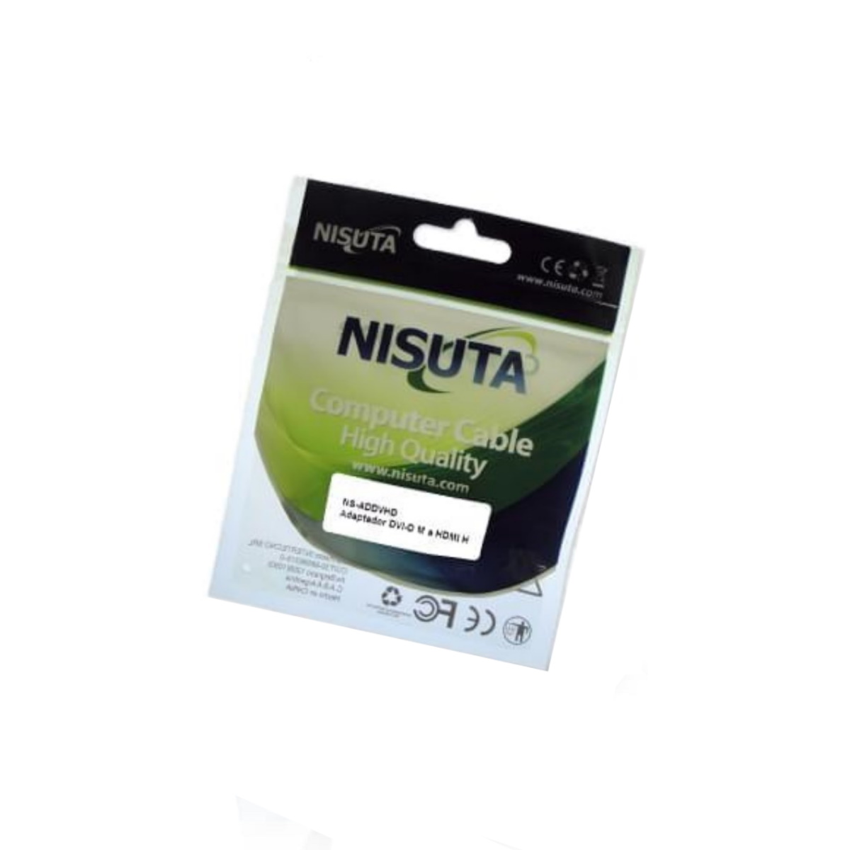 Adaptador Dvi-D M a HDMI H Nisuta | Lang Tecnologia