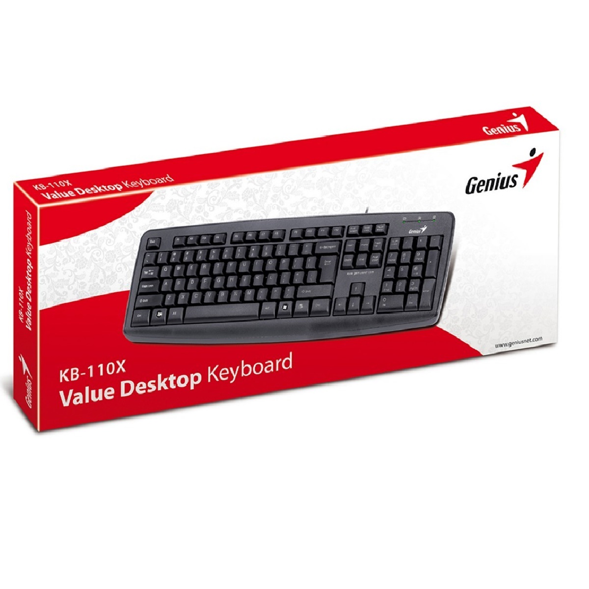 Teclado Kb-110x Ps2 Genius | Lang Tecnologia