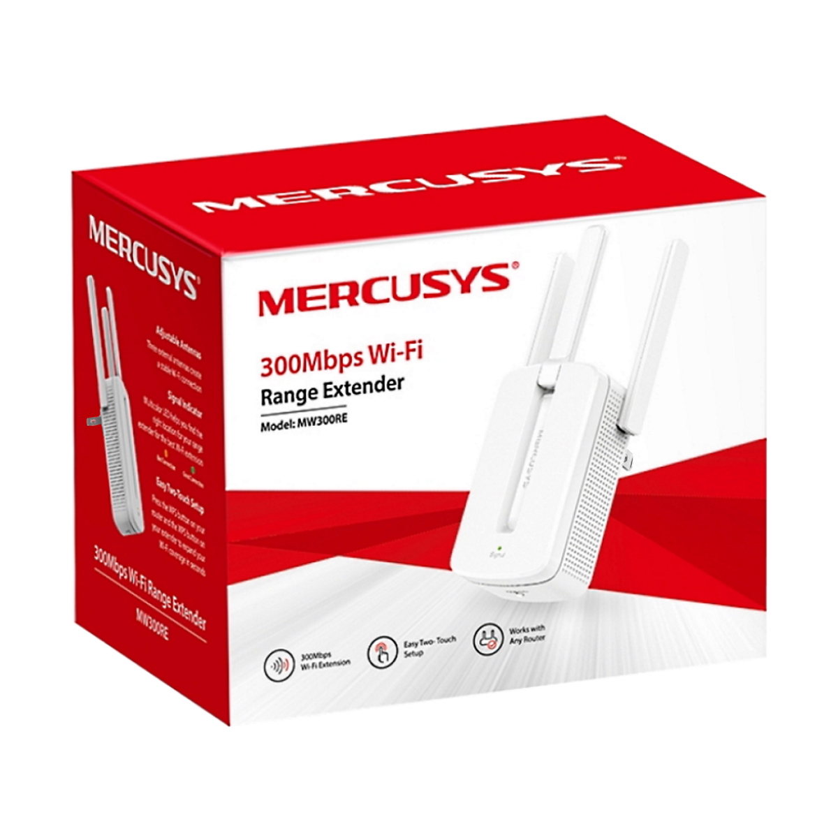 Extensor De Rango MW300RE Mercusys | Lang Tecnologia