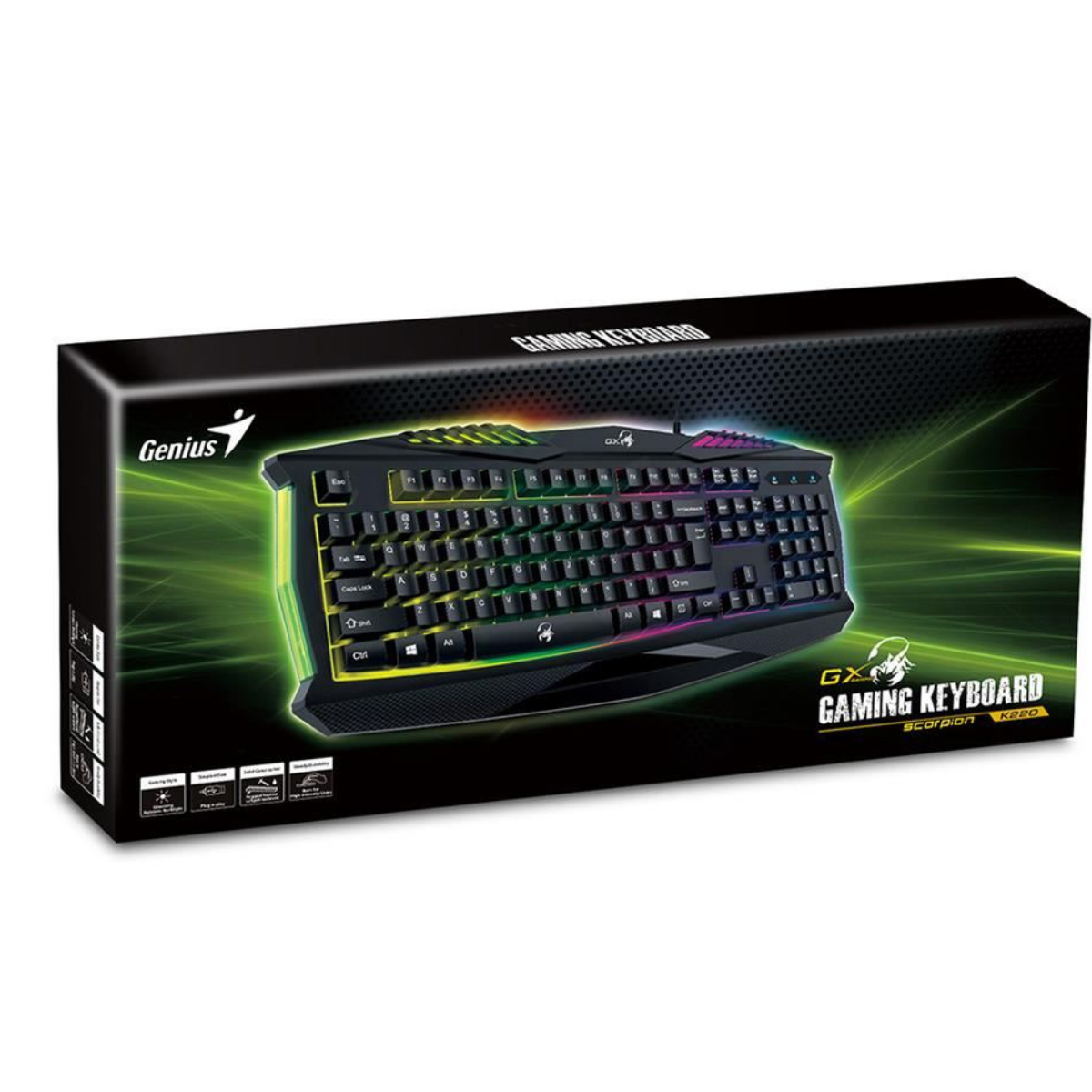 Teclado Gamer Genius GX K220 | Lang Tecnologia