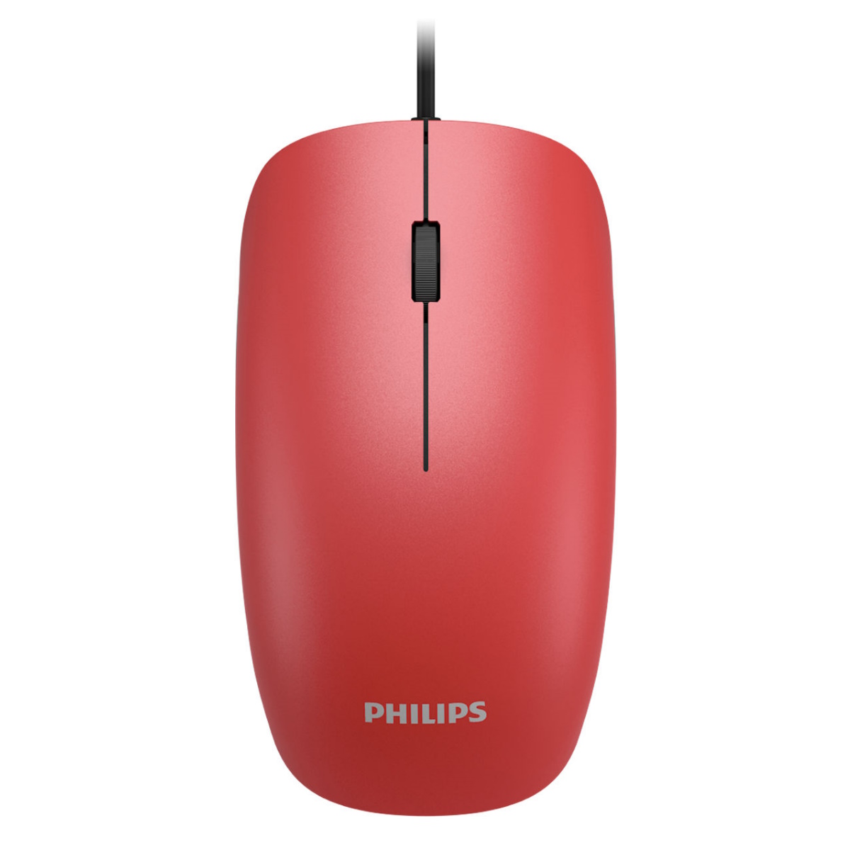 Mouse USB M214 1000 DPI Rojo Philips | Lang Tecnologia